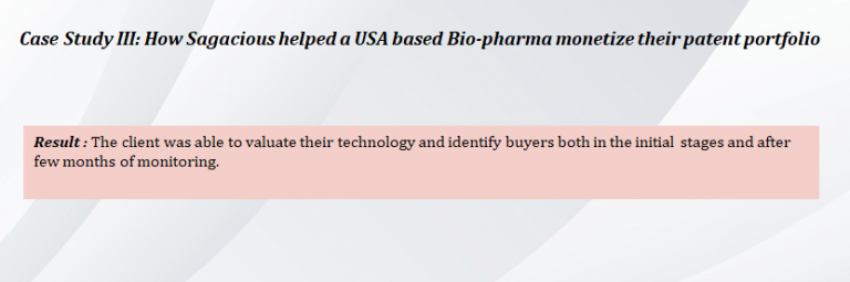 Patent Portfolio Monitoring for IP Commercialization and Monetization